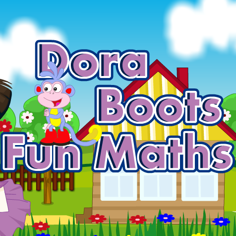 Dora Boots Fun Maths - Play Online on Flash Museum 🕹️