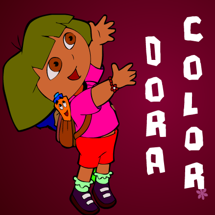 Dora Color - Play Online on Flash Museum 🕹️
