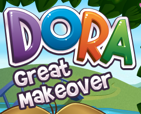 Dora Great Makeover - Play Online on Flash Museum 🕹️