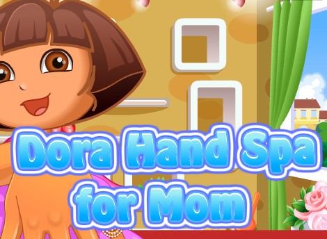 Dora Hand Spa for Mom - Play Online on Flash Museum 🕹️