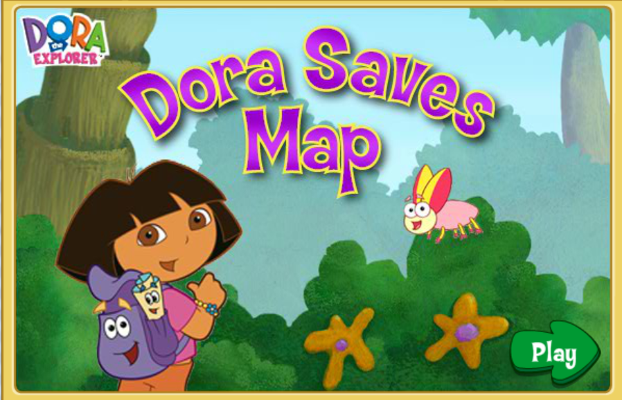 Dora Saves Map - Play Online on Flash Museum 🕹️
