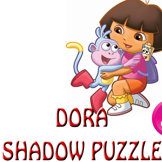 Dora Shadow Puzzle - Play Online on Flash Museum 🕹️