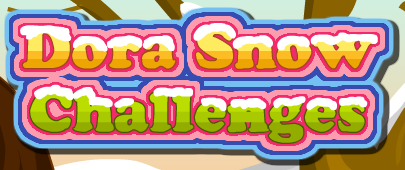 Dora Snow Challenges - Play Online on Flash Museum 🕹️