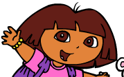 Dora the Explorer Coloring - Play Online on Flash Museum 🕹️