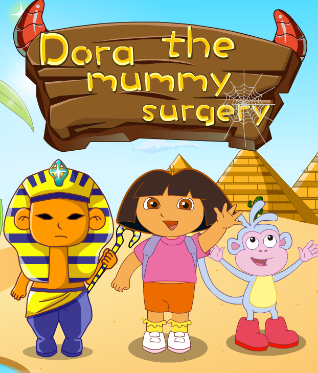 Dora the mummy surgery - Play Online on Flash Museum 🕹️
