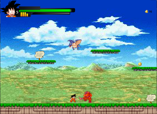 Dragon Ball Z Tribute - Play Online on Flash Museum 🕹️