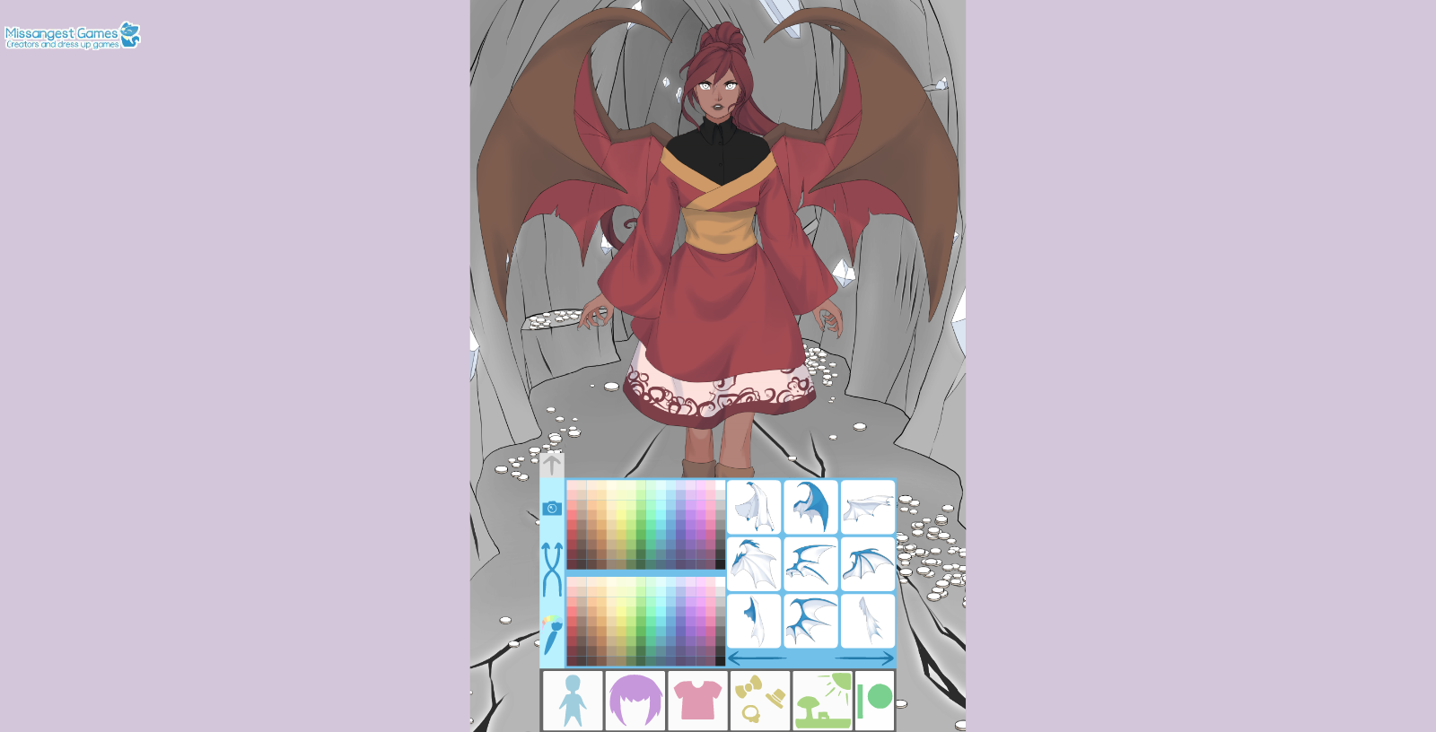 Dragon Girl Creator - Play Online on Flash Museum 🕹️