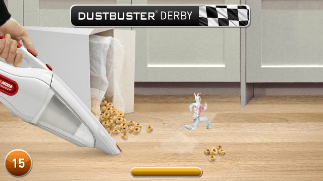 Dustbuster Derby - Play Online on Flash Museum 🕹️
