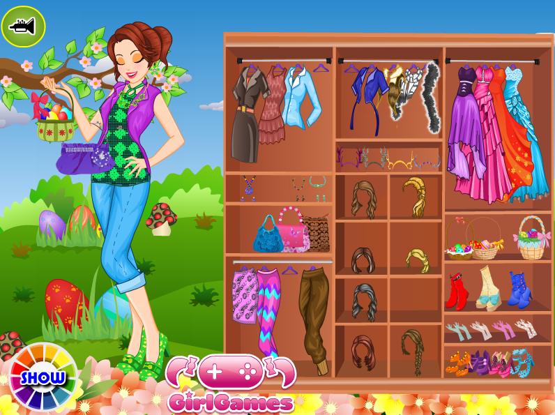 Easter Girl Dressup - Play Online on Flash Museum 🕹️