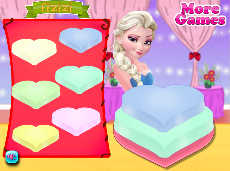 Elsa Cake Decoration - Play Online on Flash Museum 🕹️