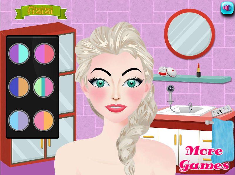 Elsa Party Make Up - Play Online on Flash Museum 🕹️