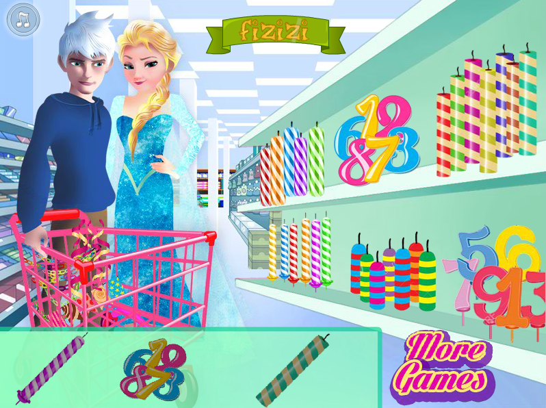 Elsa and Jack Party Prep - Play Online on Flash Museum 🕹️