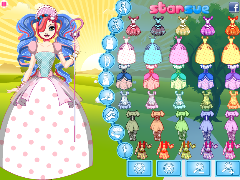 Ever After High: Bo-Peep Dress Up - Play Online on Flash Museum 🕹️