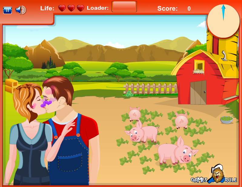 Farm Kissing-4 - Play Online on Flash Museum 🕹️