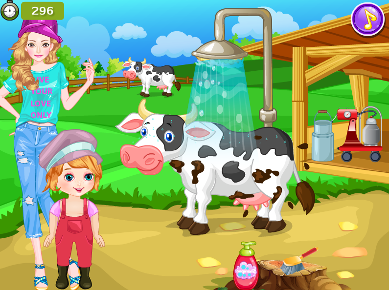 First Family Holiday At The Farm - Play Online on Flash Museum 🕹️