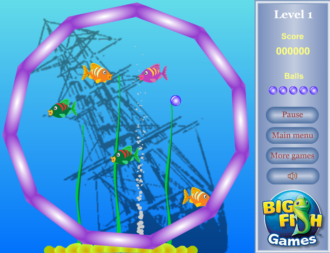Fish Ball - Play Online on Flash Museum 🕹️