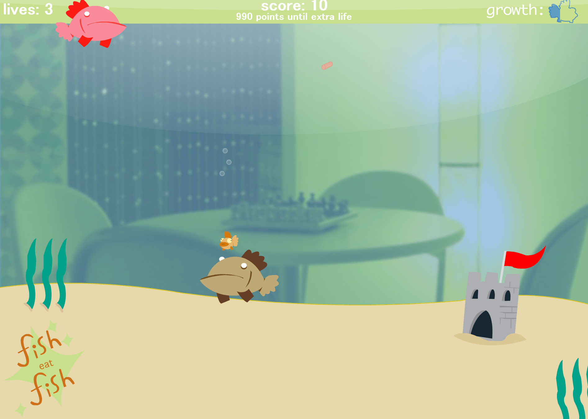 Fish Eat Fish - Play Online on Flash Museum 🕹️