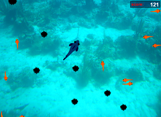 Fish Food - Play Online on Flash Museum 🕹️