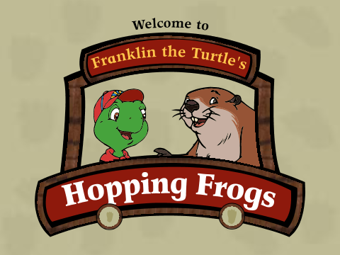 Franklin the Turtle's Hopping Frogs - Play Online on Flash Museum 🕹️