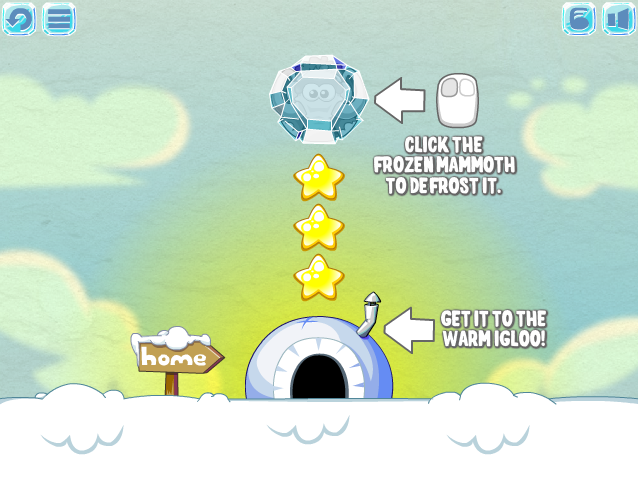 Freezy Mammoth - Play Online on Flash Museum 🕹️