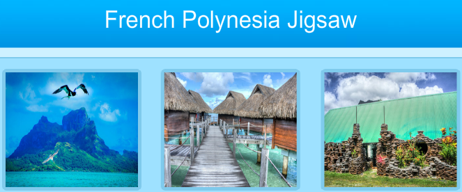 French Polynesia Jigsaw - Play Online on Flash Museum 🕹️