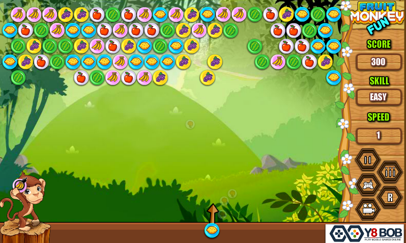 Fruit Monkey Fun - Play Online on Flash Museum 🕹️