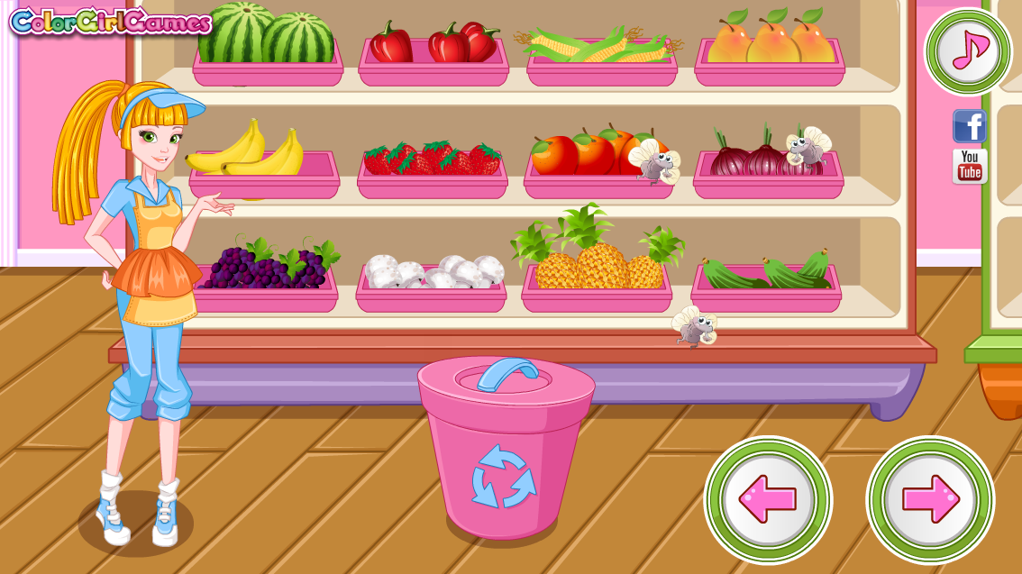Fruit & Veggie Shop Manager - Play Online on Flash Museum 🕹️