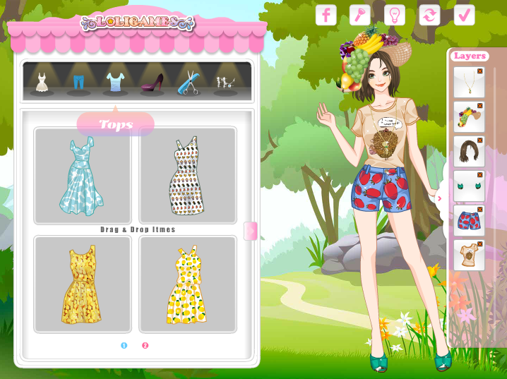 Fruity Fashion - Play Online on Flash Museum 🕹️