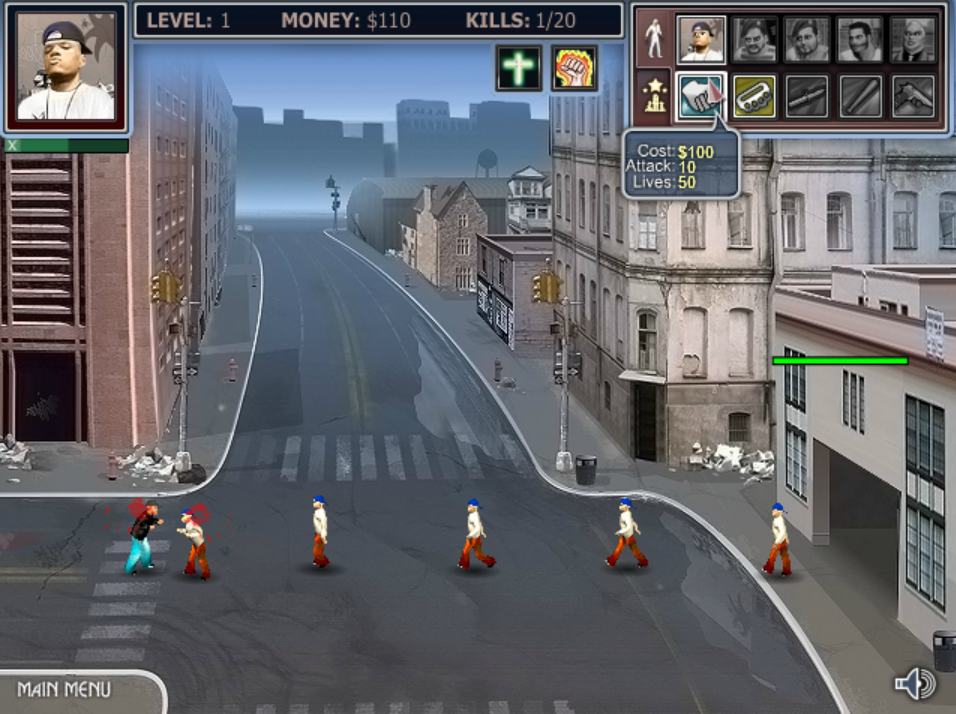 Gangster War - Play Online on Flash Museum 🕹️