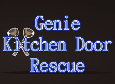 Genie Kitchen Door Rescue - Play Online on Flash Museum 🕹️
