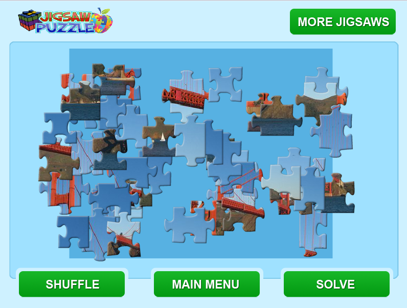 Golden Gate Bridge Jigsaw - Play Online on Flash Museum 🕹️
