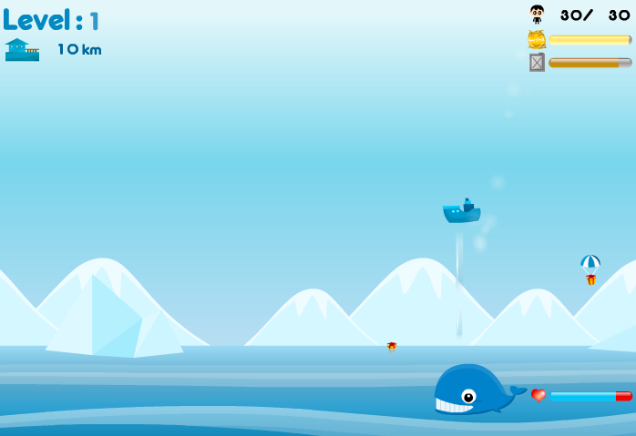 Good Whale - Play Online on Flash Museum 🕹️