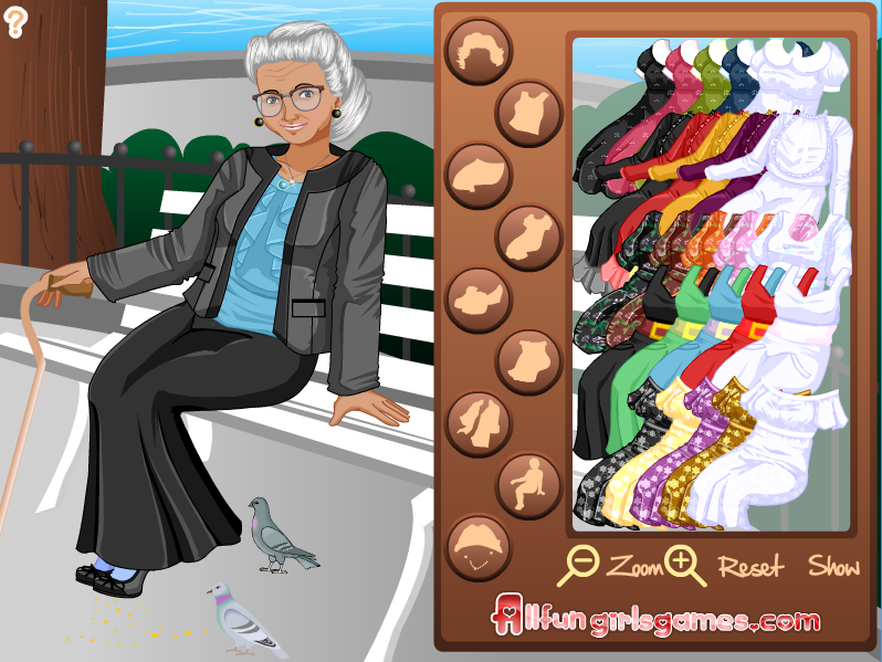 Grandmother Dress Up - Play Online on Flash Museum 🕹️