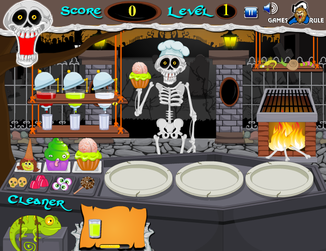 Graveyard Food Court - Play Online on Flash Museum 🕹️