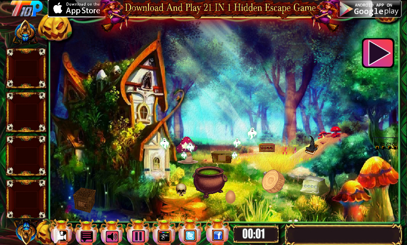 Halloween Ghost Cat Rescue - Play Online on Flash Museum 🕹️