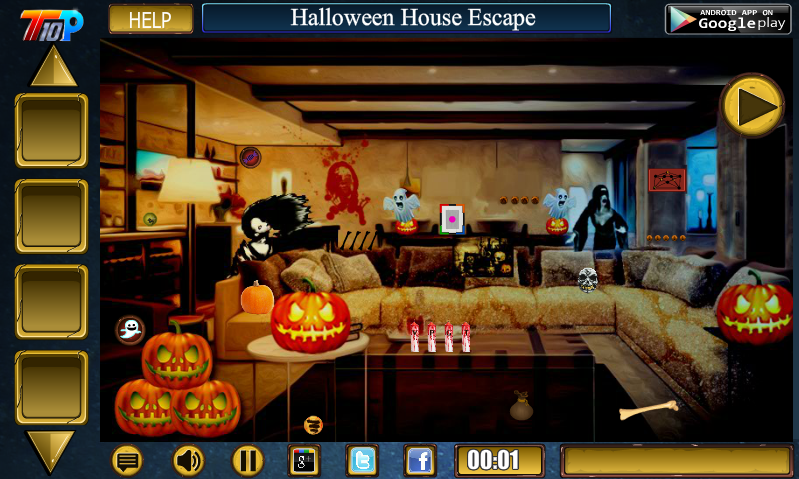 Halloween House Escape - Play Online on Flash Museum 🕹️