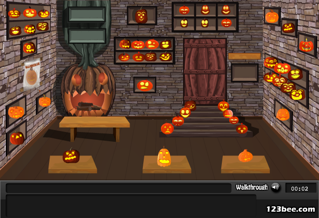Halloween Pumpkin Room - Play Online on Flash Museum 🕹️