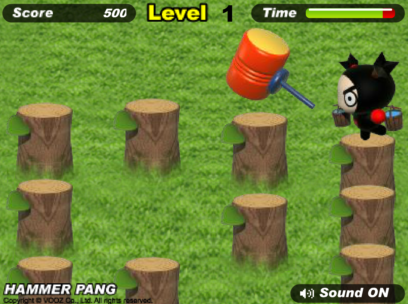 Hammer Pang - Play Online on Flash Museum 🕹️