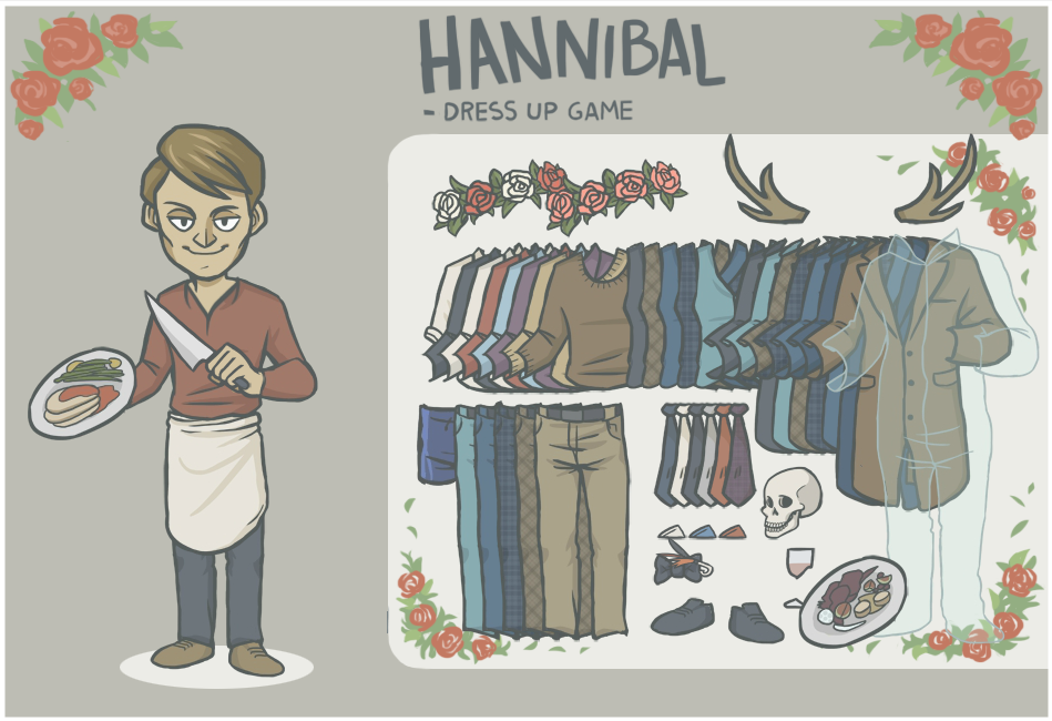 Hannibal - Hannibal Lecter Dress Up Game - Play Online on Flash Museum 🕹️