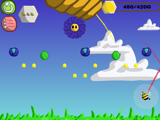 Happy Bees - Play Online on Flash Museum 🕹️