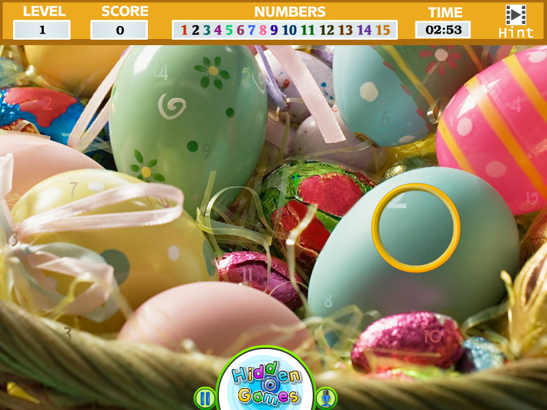 Happy Easter Hidden Numbers - Play Online on Flash Museum 🕹️