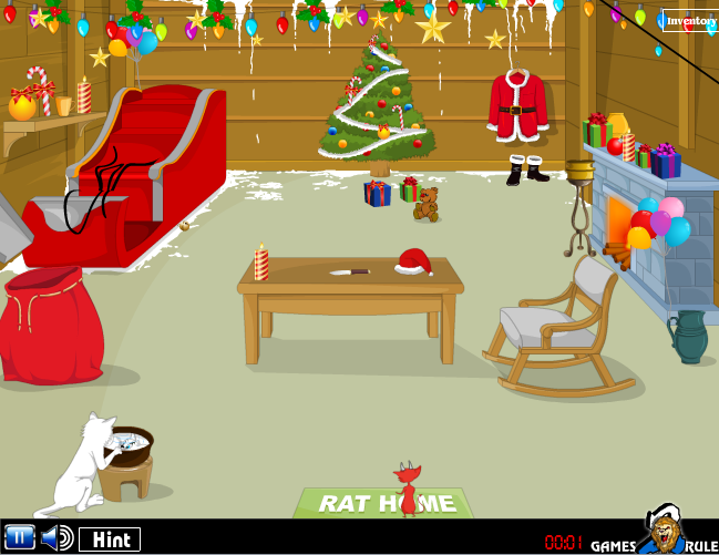 Hell Rat and Heaven Cat: Christmas - Play Online on Flash Museum 🕹️