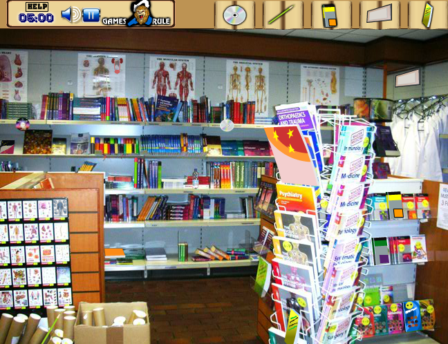 Hidden Objects: Book Shop - Play Online on Flash Museum 🕹️