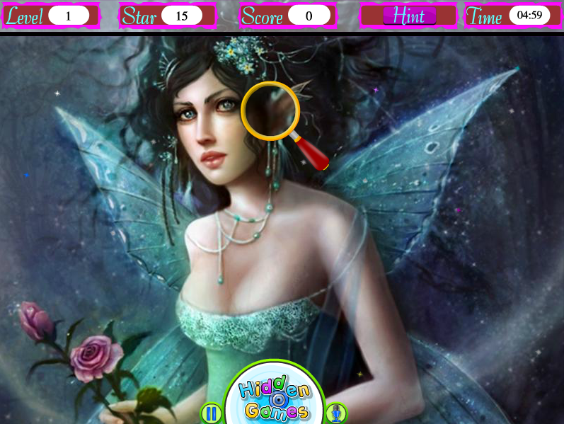 Hidden Stars Fairies - Play Online on Flash Museum 🕹️