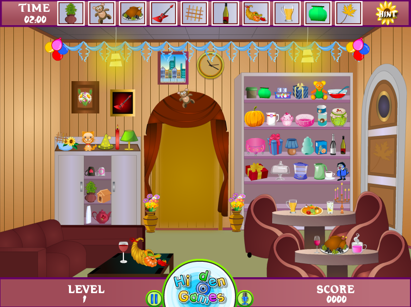 Hidden Thanksgiving Objects - Play Online on Flash Museum 🕹️