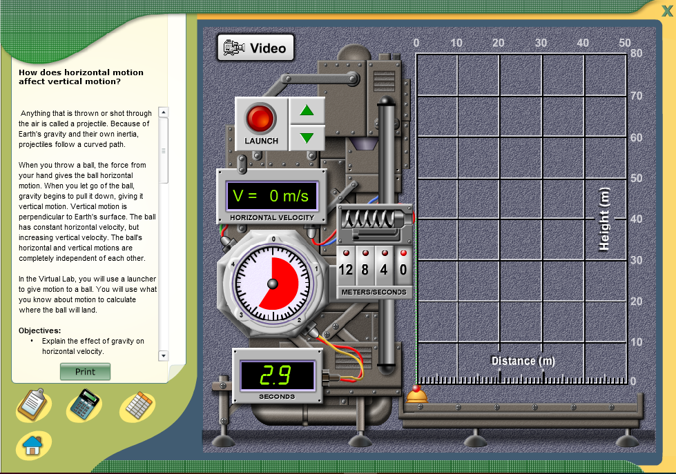 How does horizontal motion affect vertical motion? - Play Online on ...