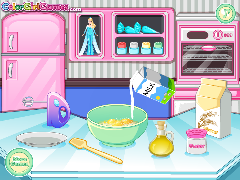 How to Make an Elsa Cake - Play Online on Flash Museum 🕹️