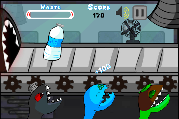 Hungry Trash - Play Online on Flash Museum 🕹️