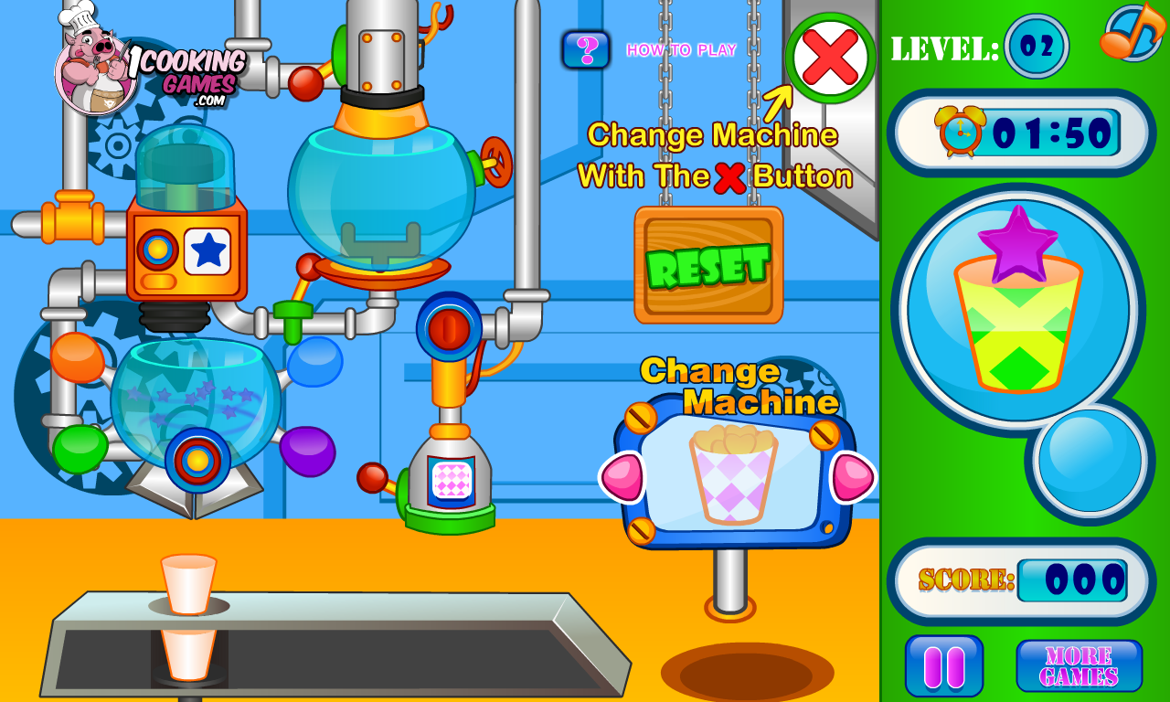 Ice cream and candy factory 2 - Play Online on Flash Museum 🕹️