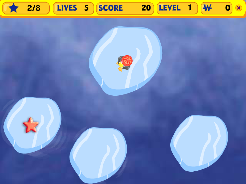 Icecap Adventure - Play Online on Flash Museum 🕹️